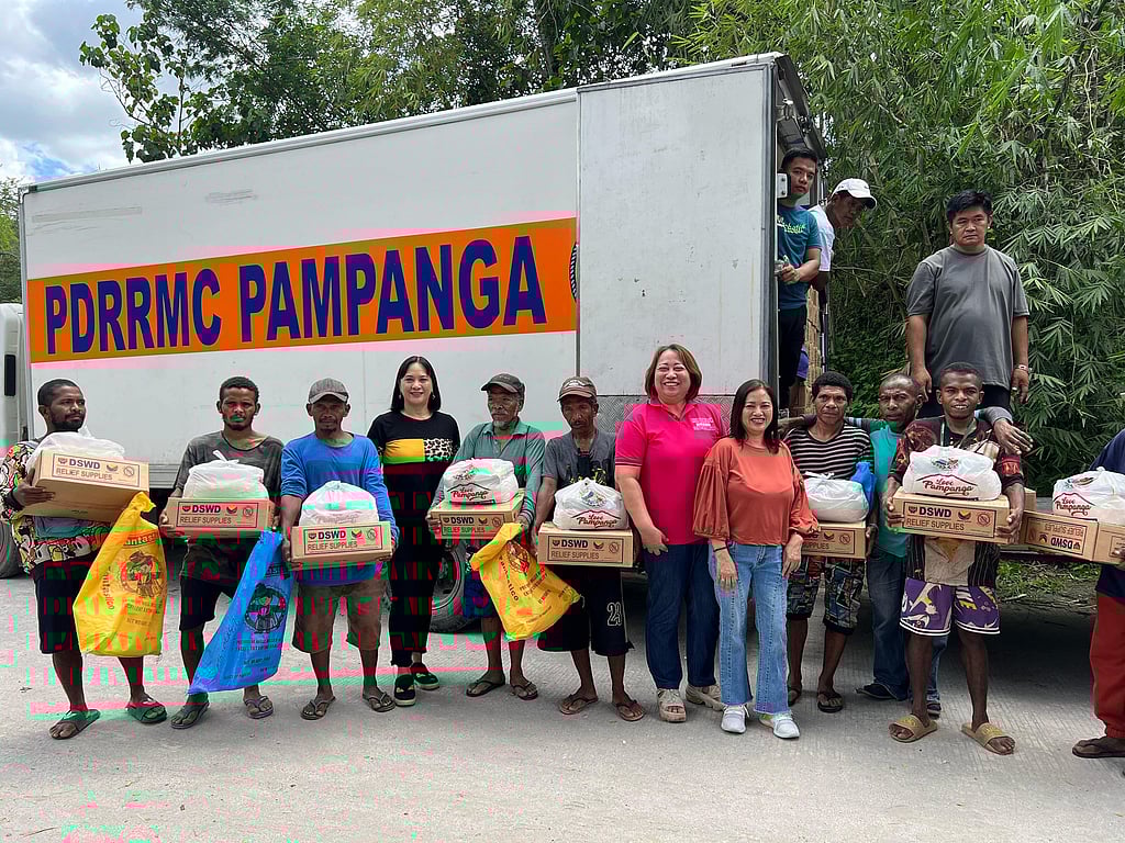 Capitol gives agri aid to Aeta community