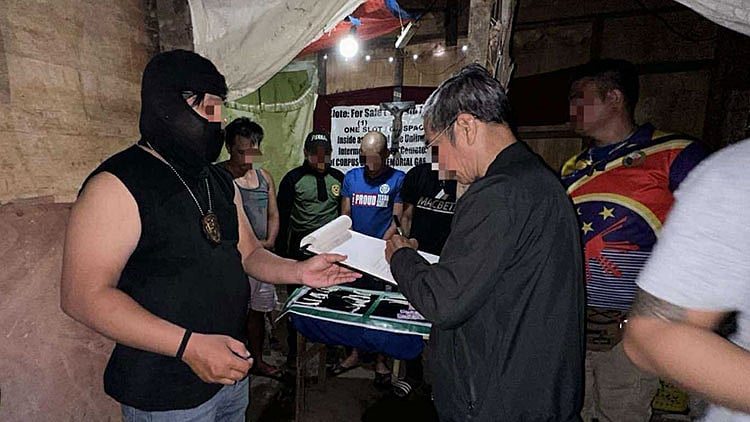 Drug den raided in Barangay Pajo, 4 arrested