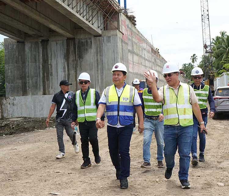 Construction of Guicam Bridge 87.9 percent complete