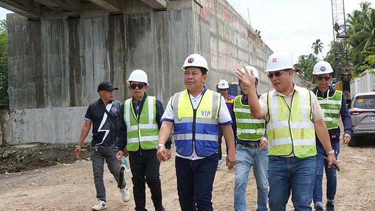 Construction of Guicam Bridge 87.9 percent complete