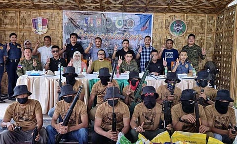 11 BIFF members surrender in Maguindanao del Sur