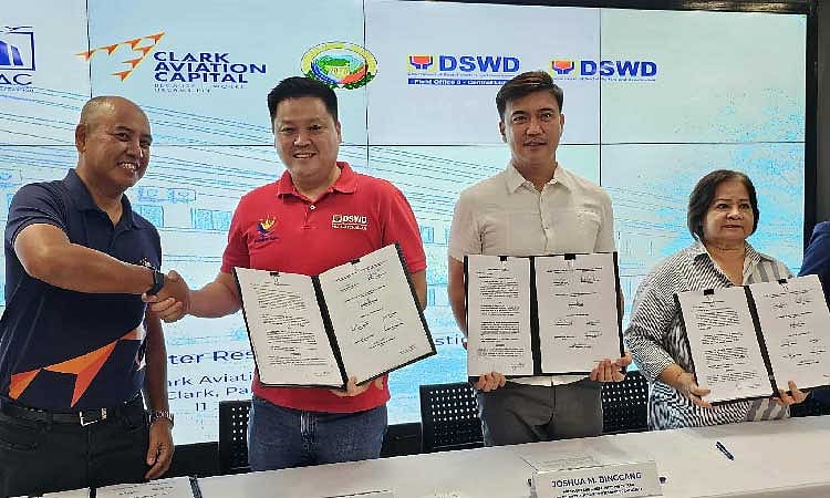 DSWD establishes disaster command center in Clark