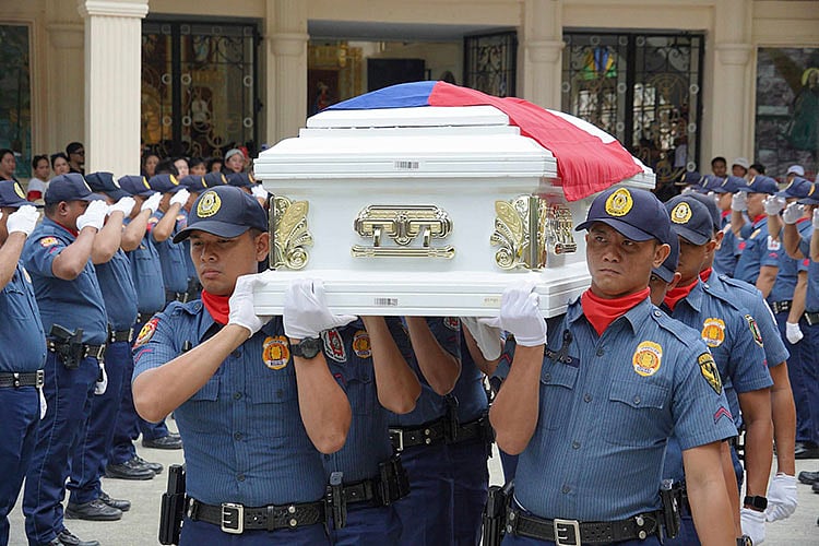 Fallen Danao cop laid to rest