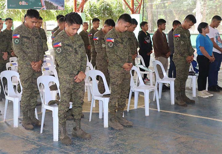 53IB personnel, militiamen undergo crop production training