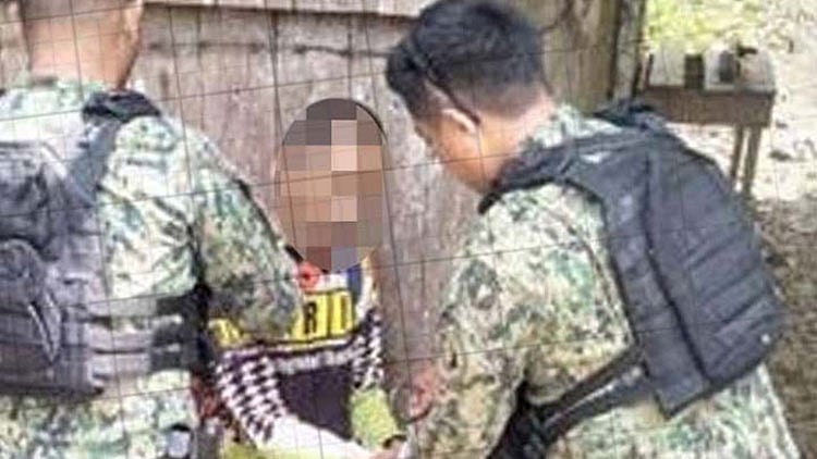 NPA Amazon surrenders carrying along her 21-day-old baby