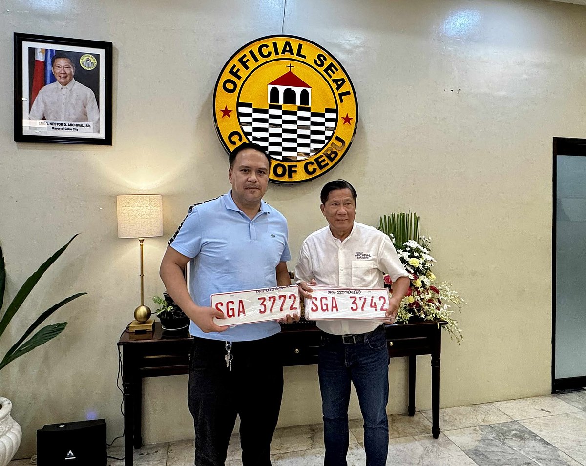 LTO 7 mihatod sa 255 ka red plates saCebu City govt vehicles