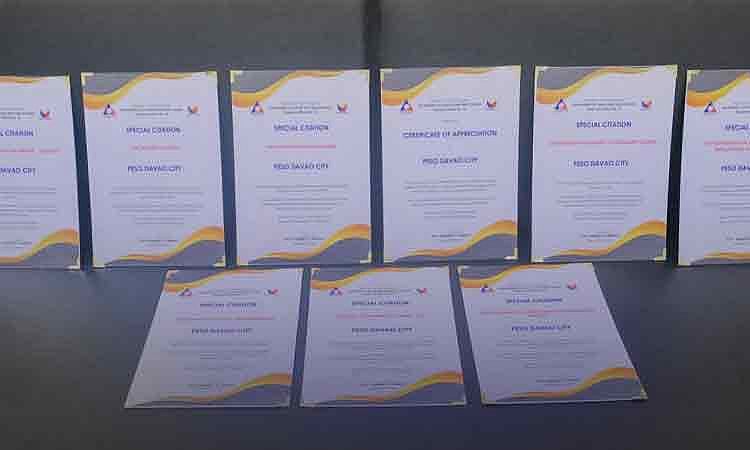 Davao City PESO Bags 9 Awards at Regional Congress