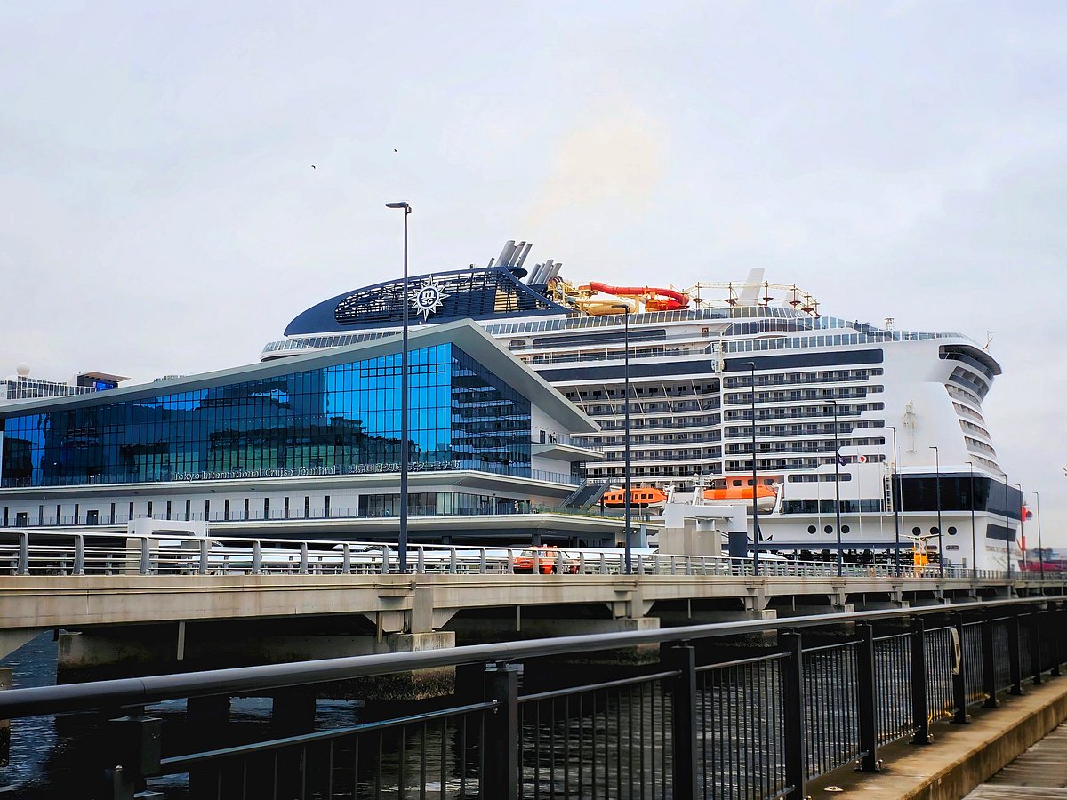 A floating city at sea