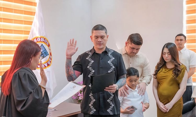 Baste and Rigo Duterte Officially Take Oath as Davao Leaders