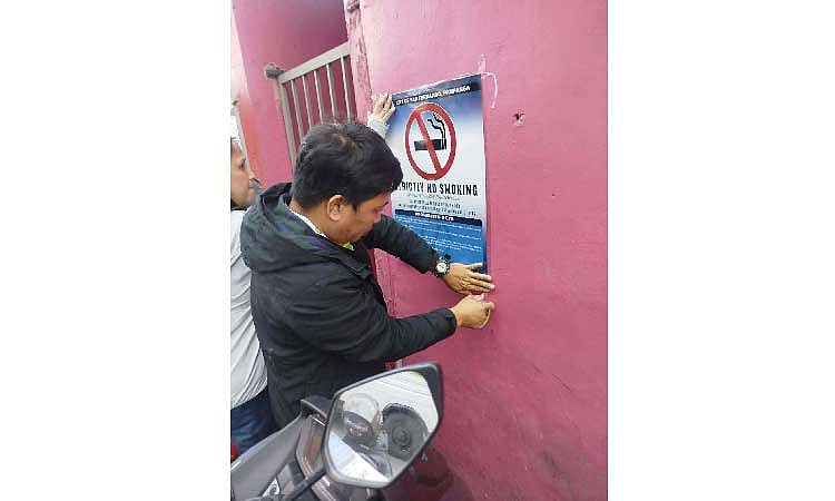 CSF gov't intensifies drive against smoking