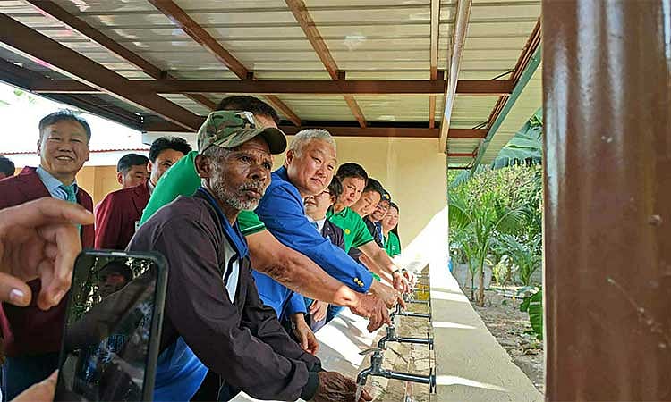 P5.7M Rotary water project brings clean water to Aetas