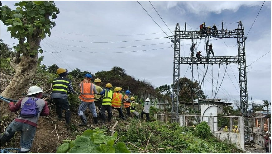 NGCP delivers early restoration of Unidos-Caticlan 69kV Line