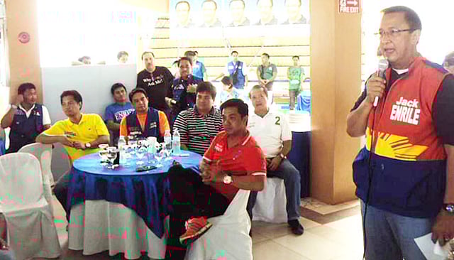 Support for Enrile crosses party lines