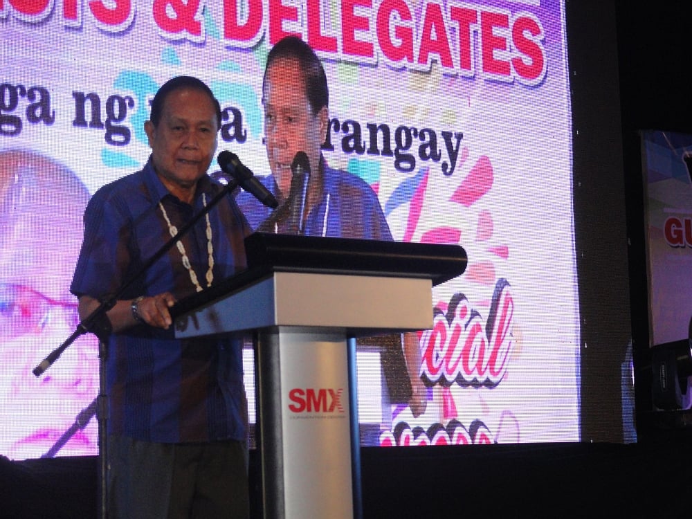 Iloilo Governor Arthur Defensor Sr. dares barangay officials to keep ...