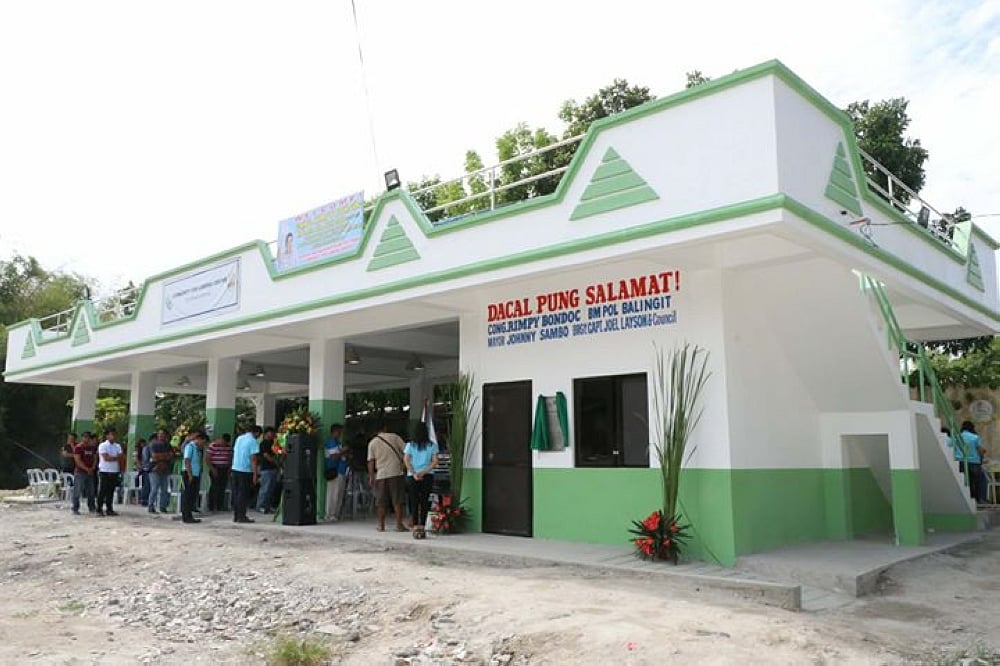 P3-M fish landing center inaugurated in Sto. Tomas