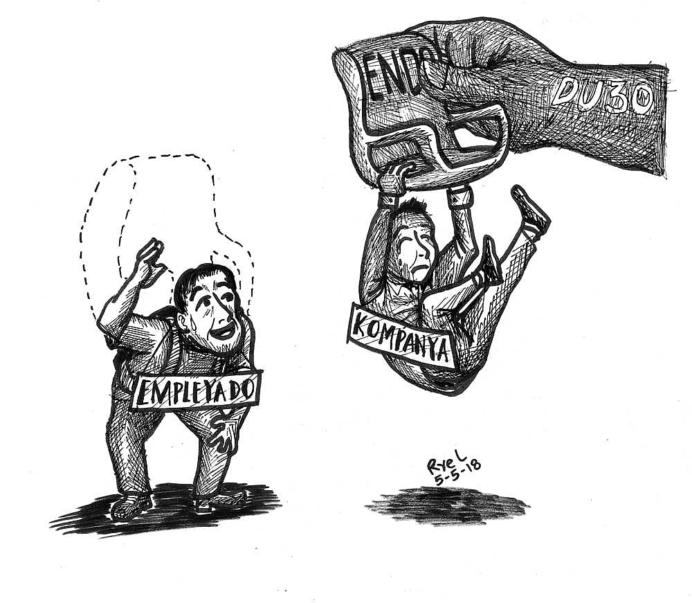 Editoryal: Mga gov't employees apil ba sab sa Endo?