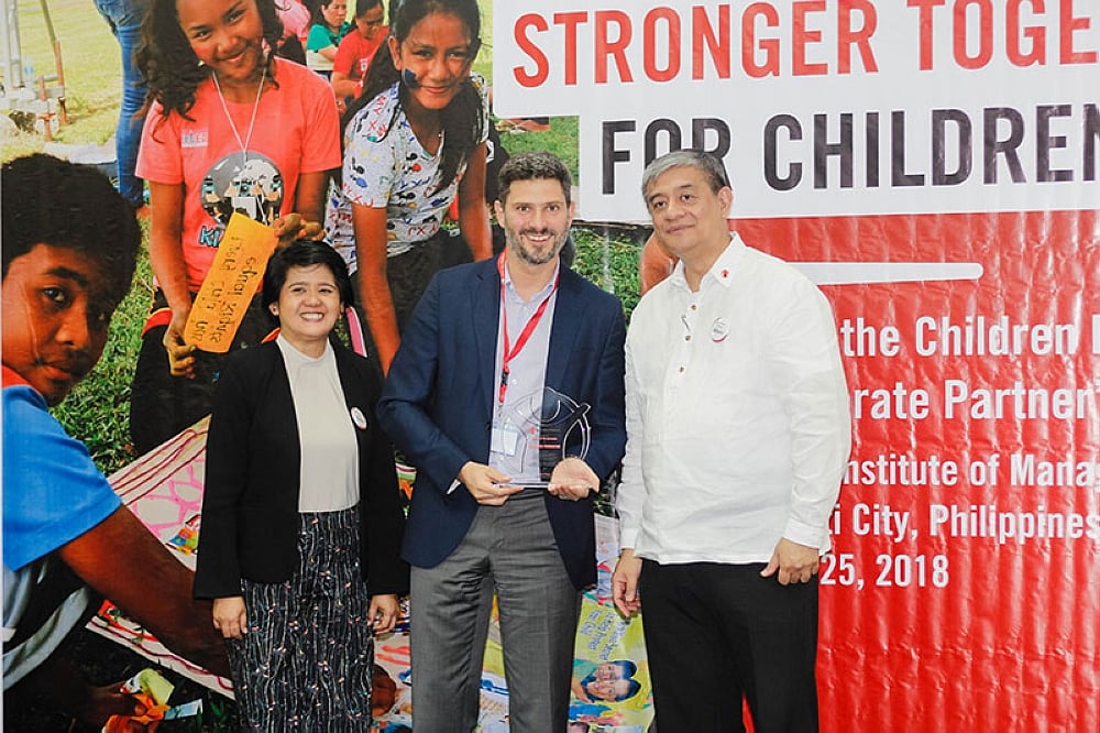 Prudence Foundation named 'Partner of the Year' by Save the Children