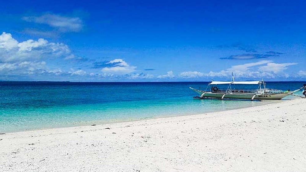 A summer day at Sagay's Carbin Reef, Suyac Island