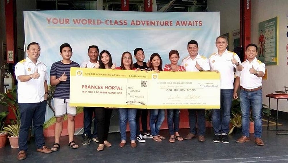 2 Dabawenyo families win Shell raffle draw