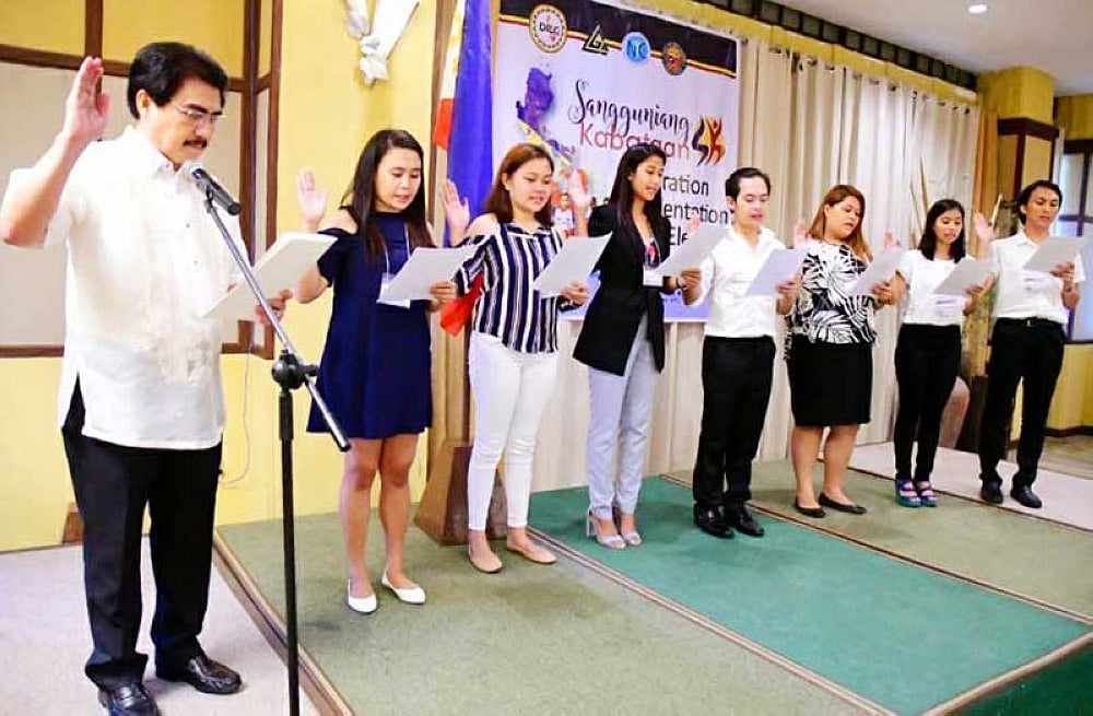 SK chairman in Barangay 6 elected as federation president