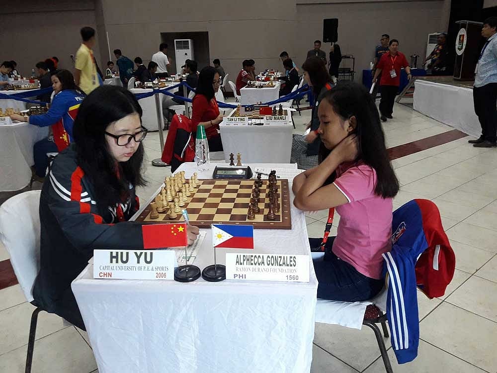 Gonzales wins Asian schools chess