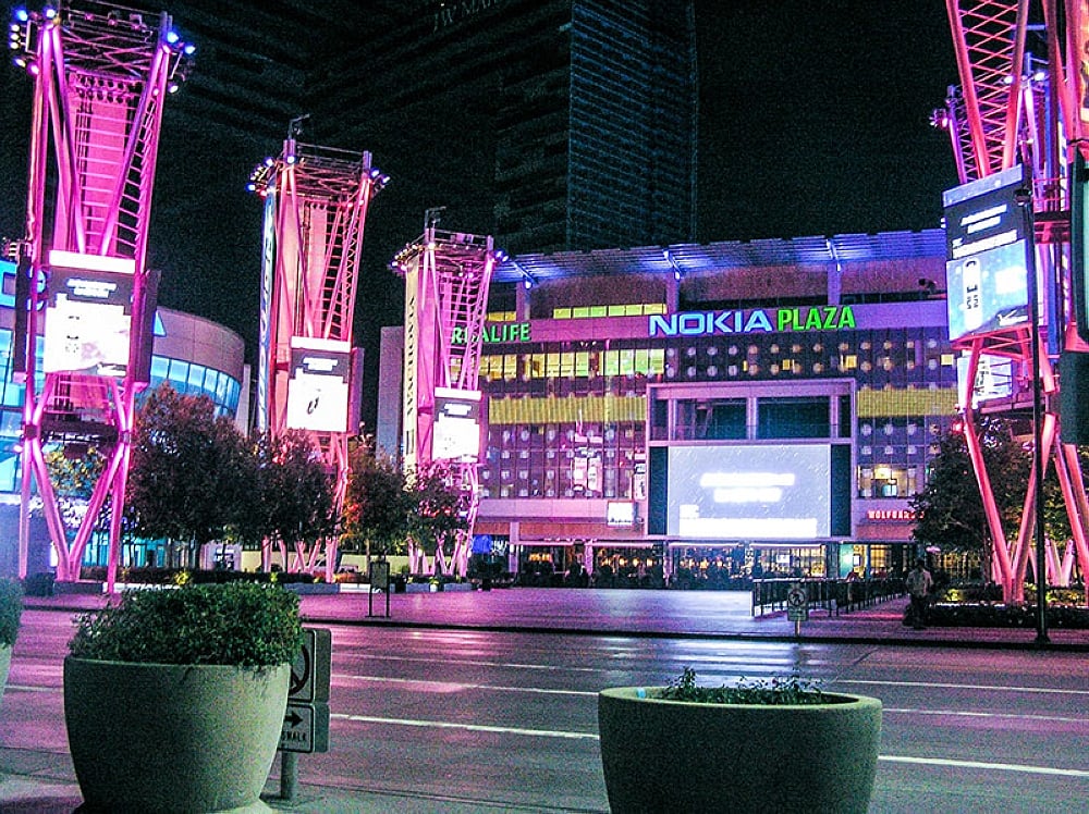 Familiar movie scenes in LA