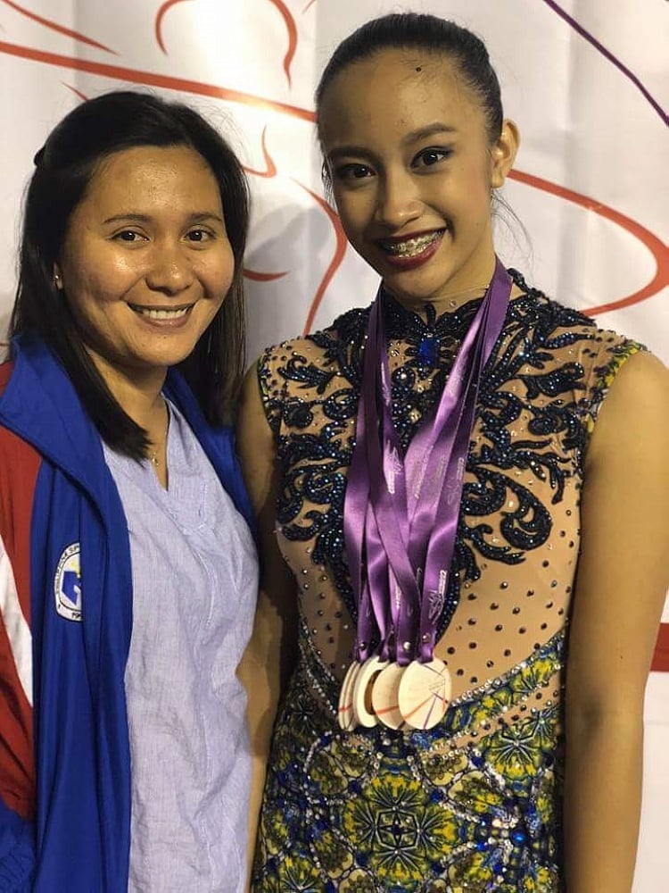 Alagaban shines in Malaysia gymnastics