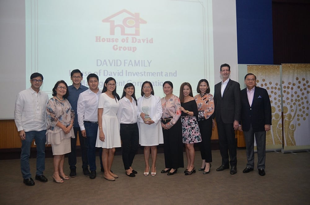 House of David Group gets Philippine Family Business Awards