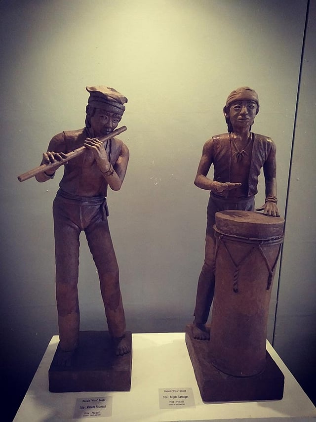 Davao painter turns sawdust, styro into art