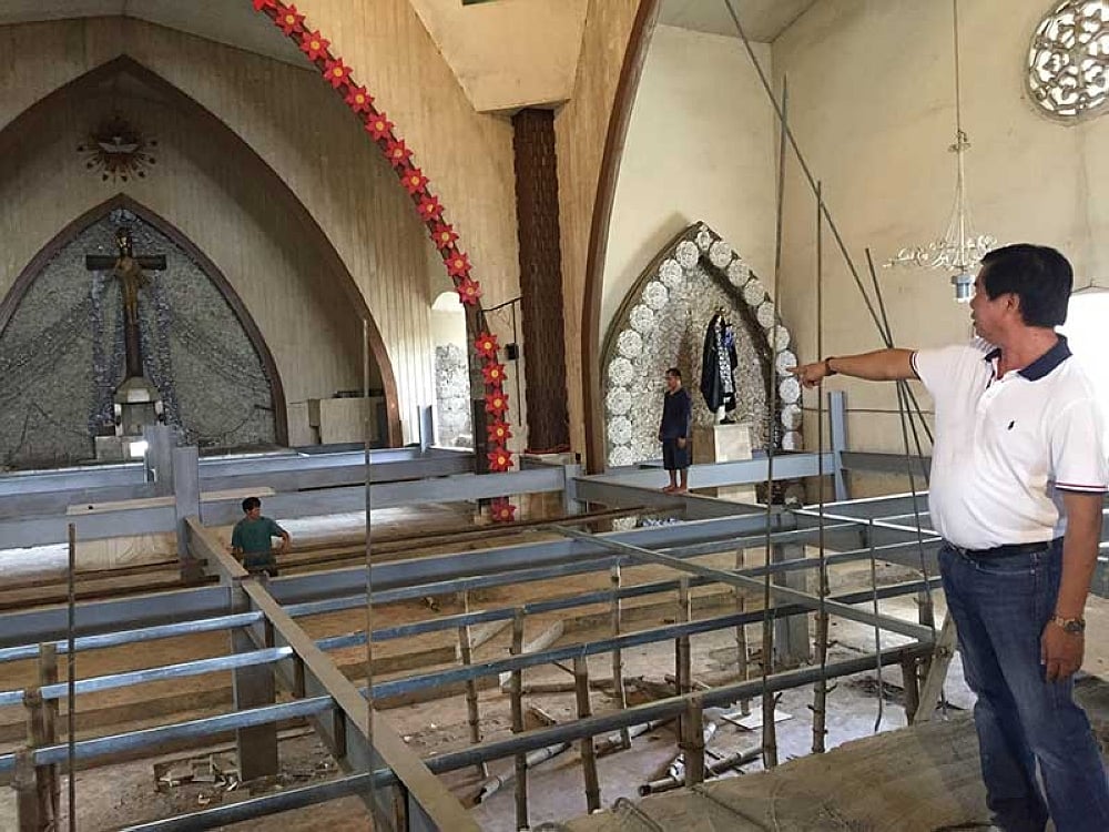 Re-opening of San Simon church set