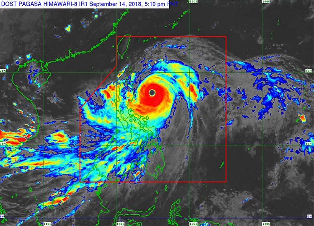 Signal number 4 raised in Cagayan, northern Isabela
