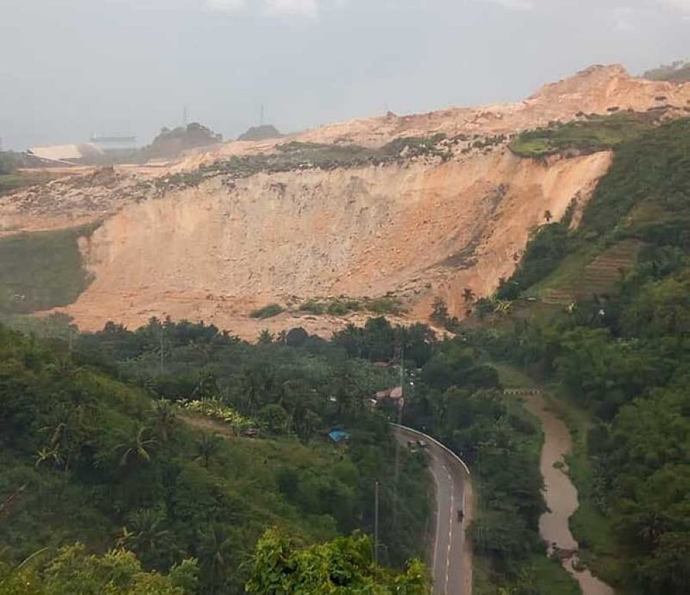Area that collapsed in Naga 'highly susceptible to landslide'