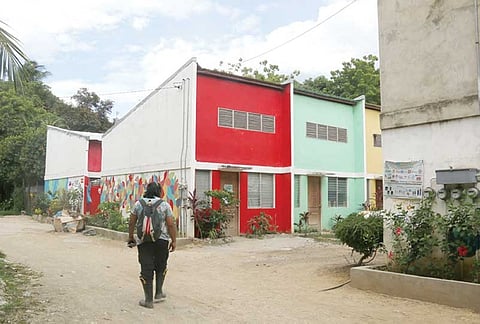 Landslide affects Gawad Kalinga village