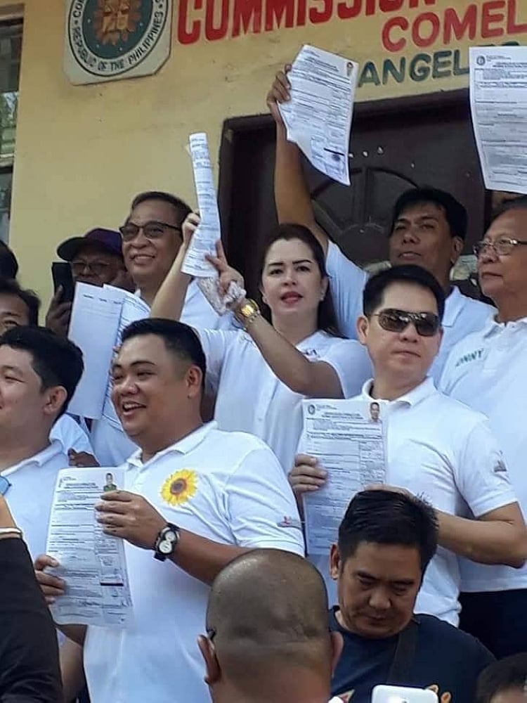 Marang files candidacy for Angeles vice mayor