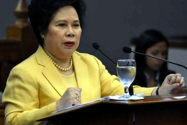 Rodrigo Duterte confers Quezon Service Cross on Miriam Santiago