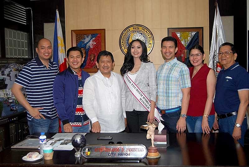 Francesca Taruc home after winning international crown