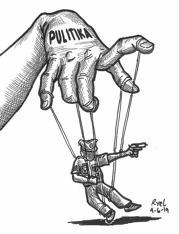 Editoryal: Mga pulis gigamit sa pulitika