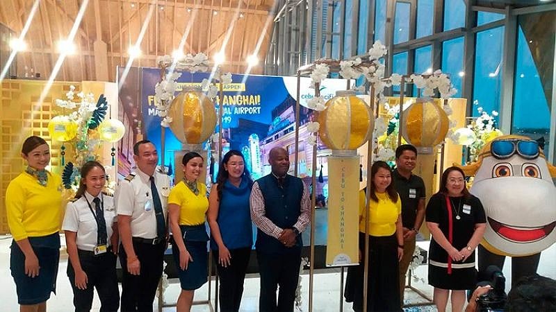 Cebu Pacific launches Cebu-Shanghai flight