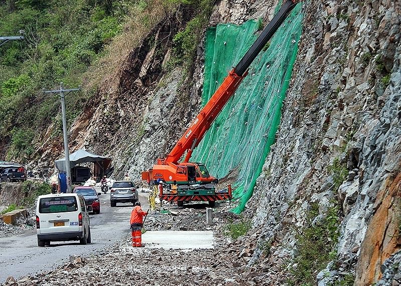 Beware of falling rocks