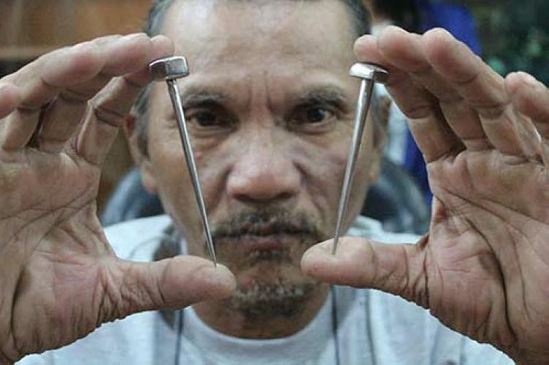 Ruben Enaje finds solace in crucifixion