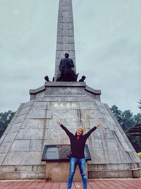 The Jose Rizal Square in Jinjiang, China