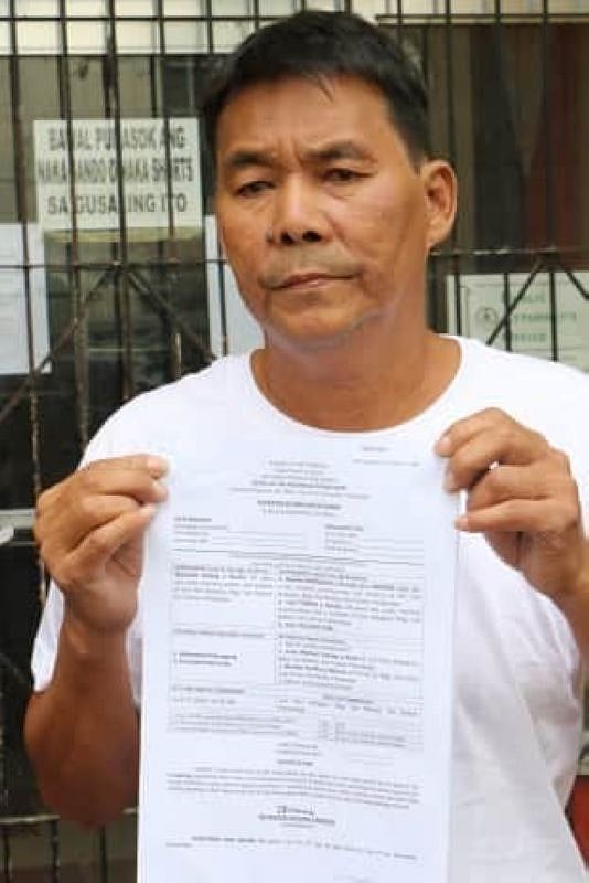 Sto. Tomas ex-mayor, 5 others face raps