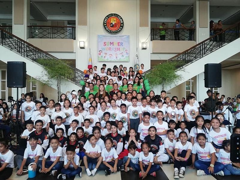 250 kids finish Bacolod City Library's summer workshop
