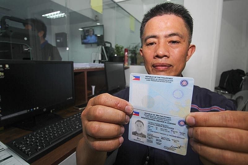 Genuine blank and printed license