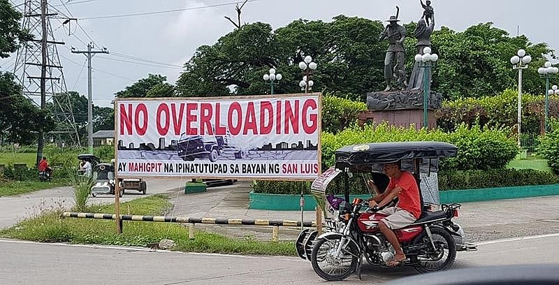 No overloading