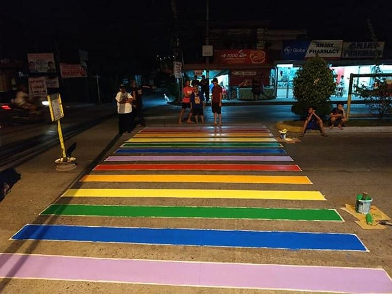 Colorful crossing