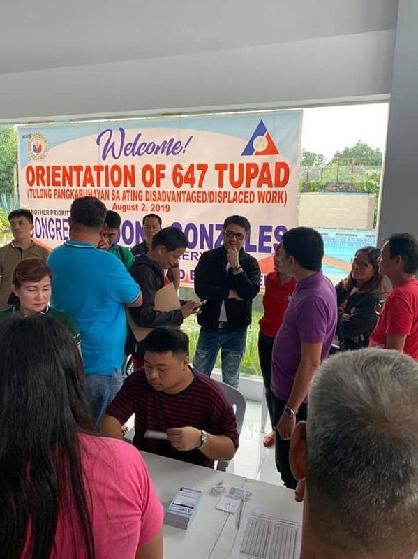 3rd District Tupad beneficiaries undergo orientation
