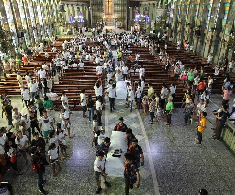 7 who drowned in Iloilo-Guimaras Strait laid to rest