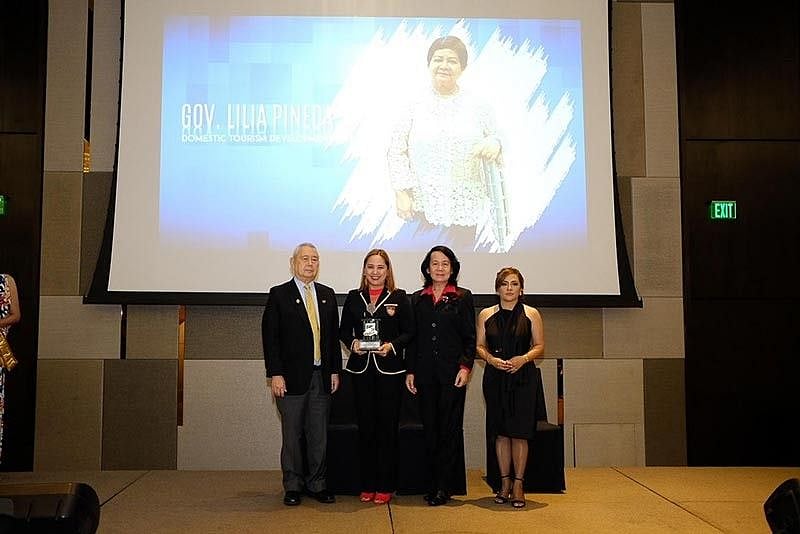 Vice Governor Lilia Pineda conferred tourism award