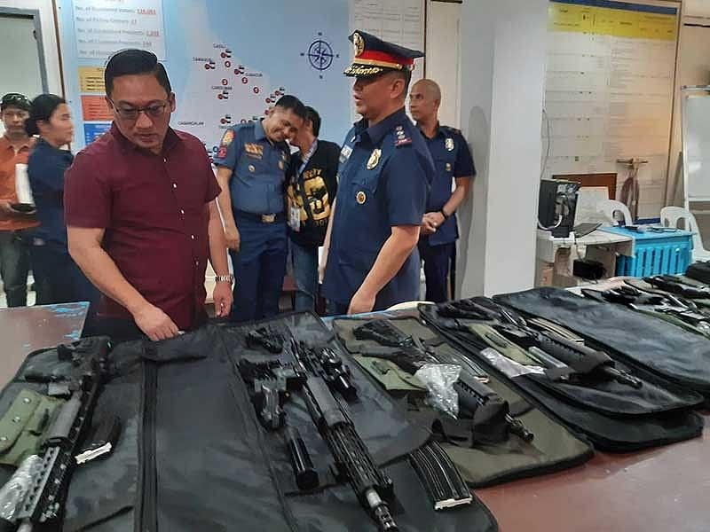 High-powered arms for Mandaue cops